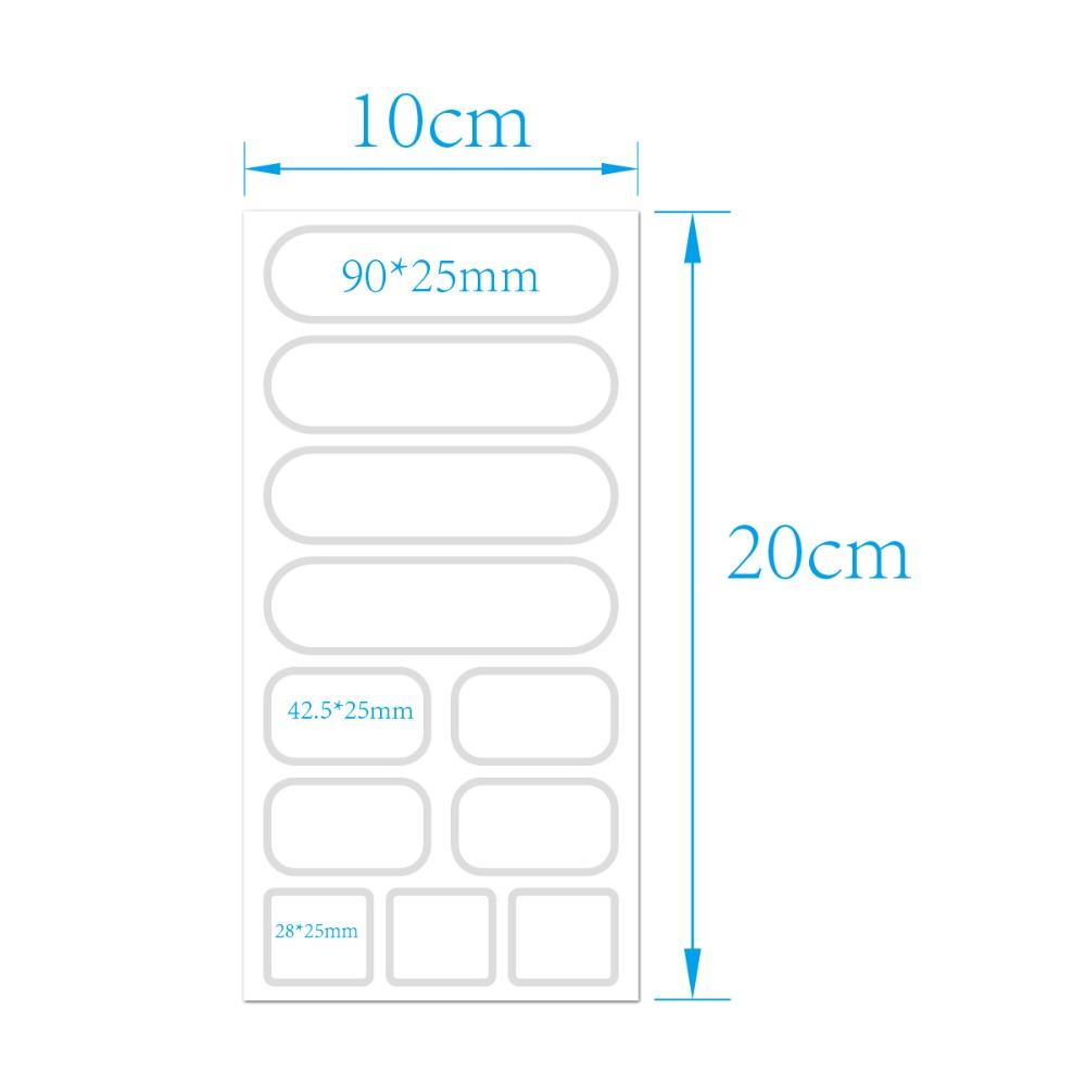 Jars Blank Removable Labels Stickers Price Tags Small Labels Food ...