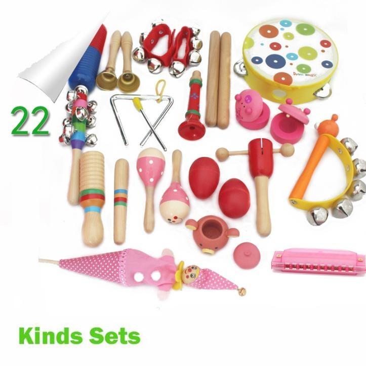 Buy 22 Sets Super Cost-effective Orff Blow Musical Instruments Sets ...