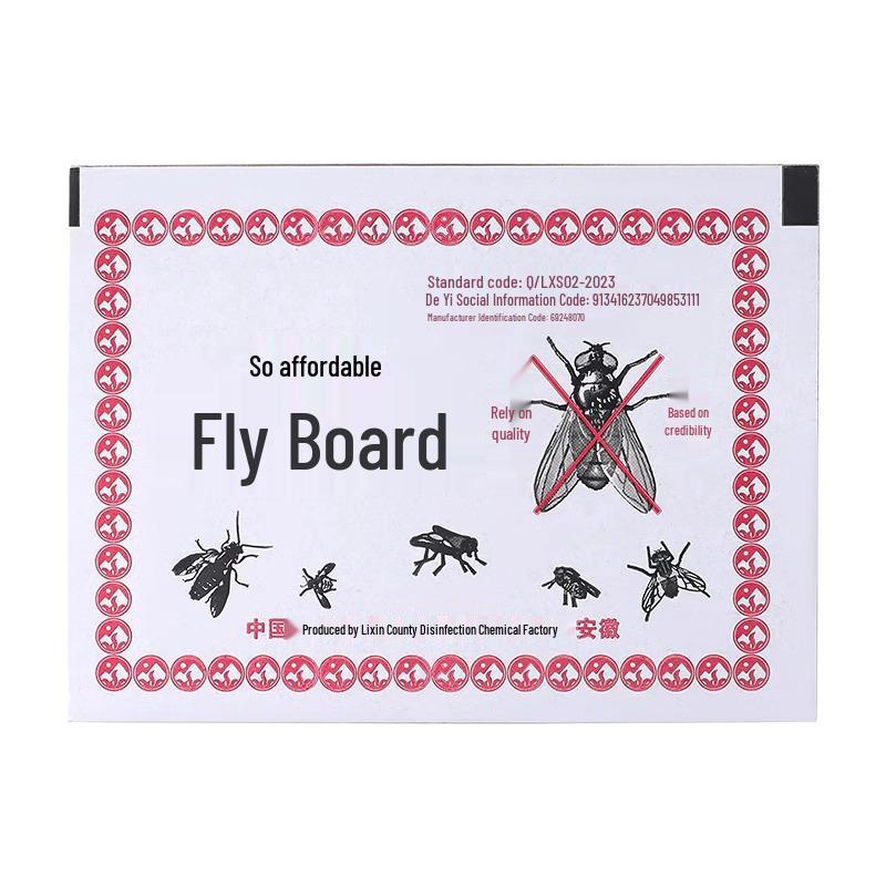 50 Sheets Sticky Flypaper: Year-Long Fly & Mosquito Killer, Strong ...