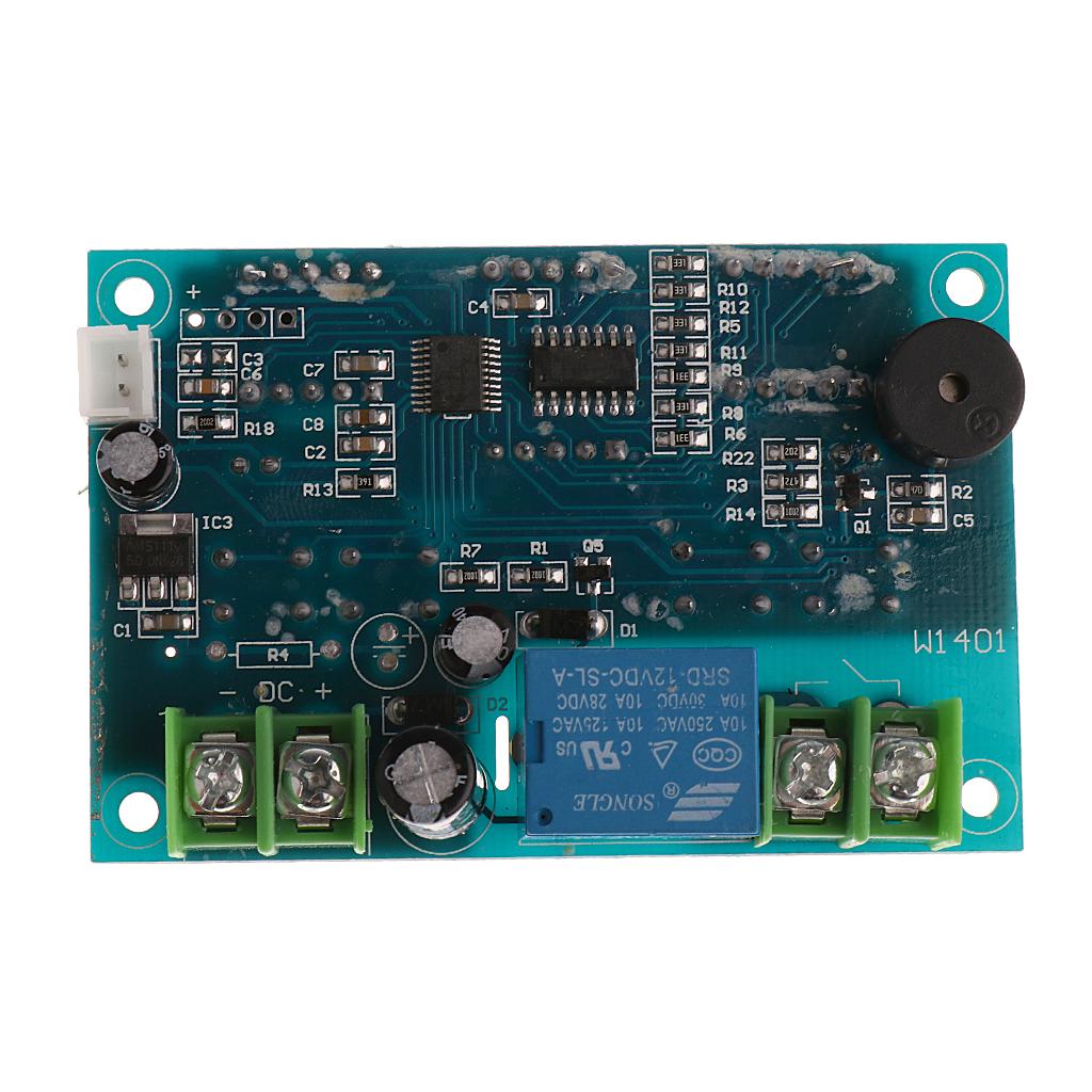 Buy Temperature Controlled Relay Module Waterproof 12V DC NTC Sensor ...