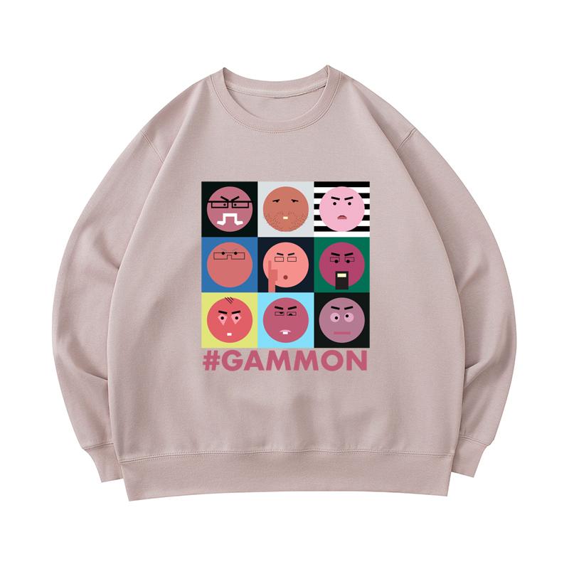 💰Kaufe Men's 300 GSM 100% Cotton Sweatshirt Gammon Wall Of Gammon Print ...