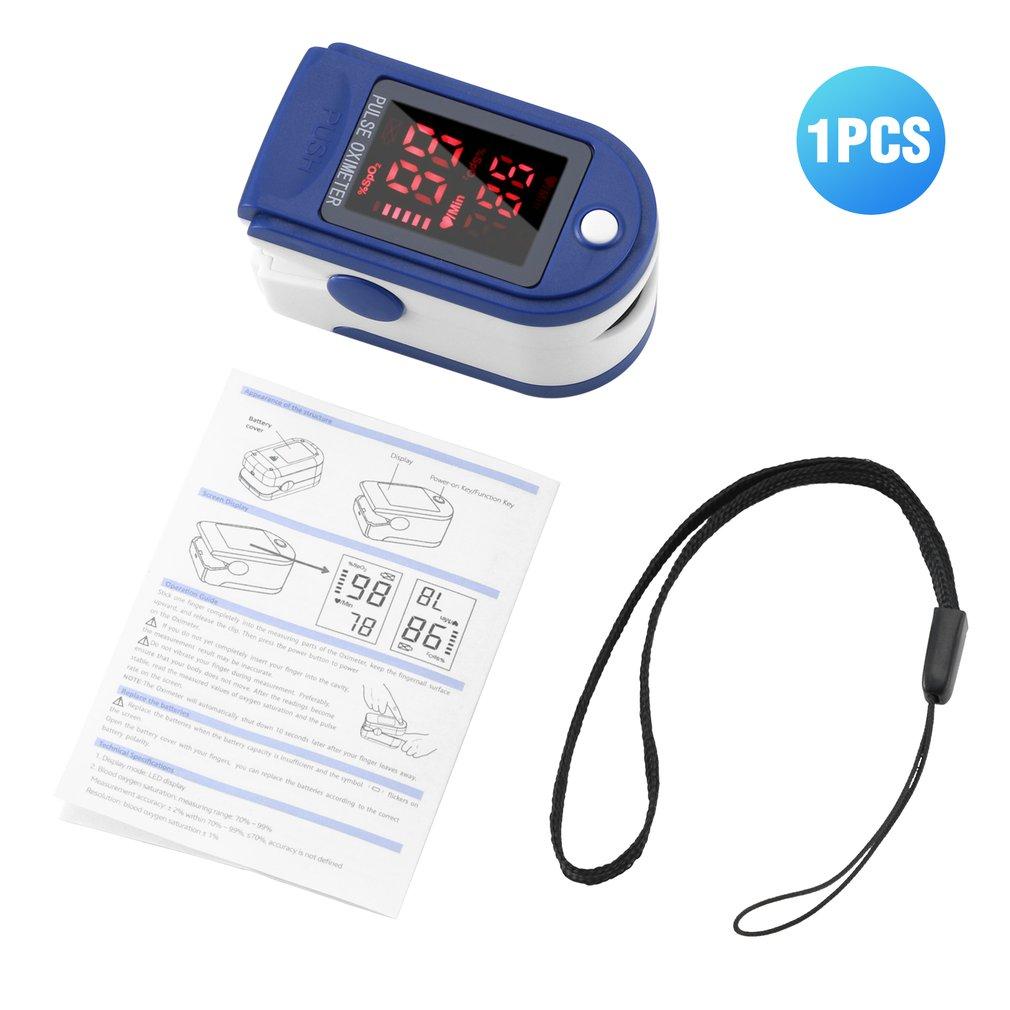 Buy Finger Pulse Oximeter Finger Clip Heartbeat Pulse Oximeter Portable ...