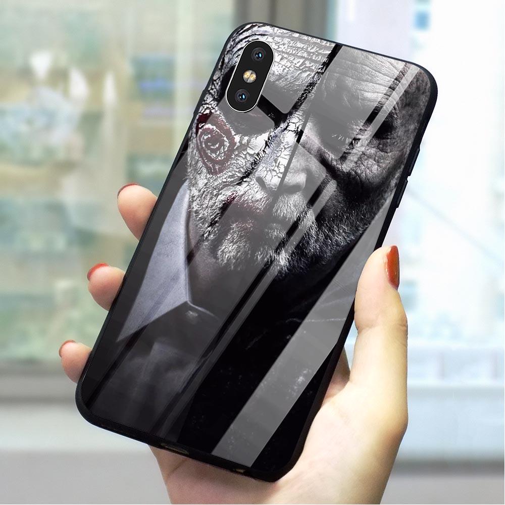 Jigsaw Saw Horror Glass Phone Case for Samsung S8 Plus Note 8 9 10 S7 ...