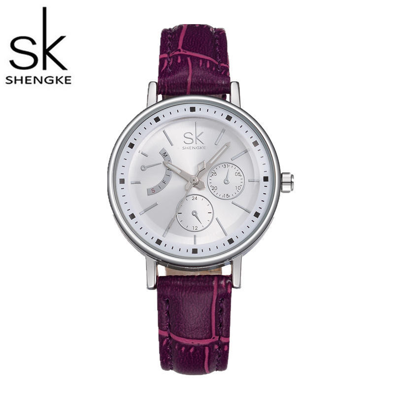 Buy SK Top Brand Luxury Watch Women Watches Fashion Leather Ladies ...