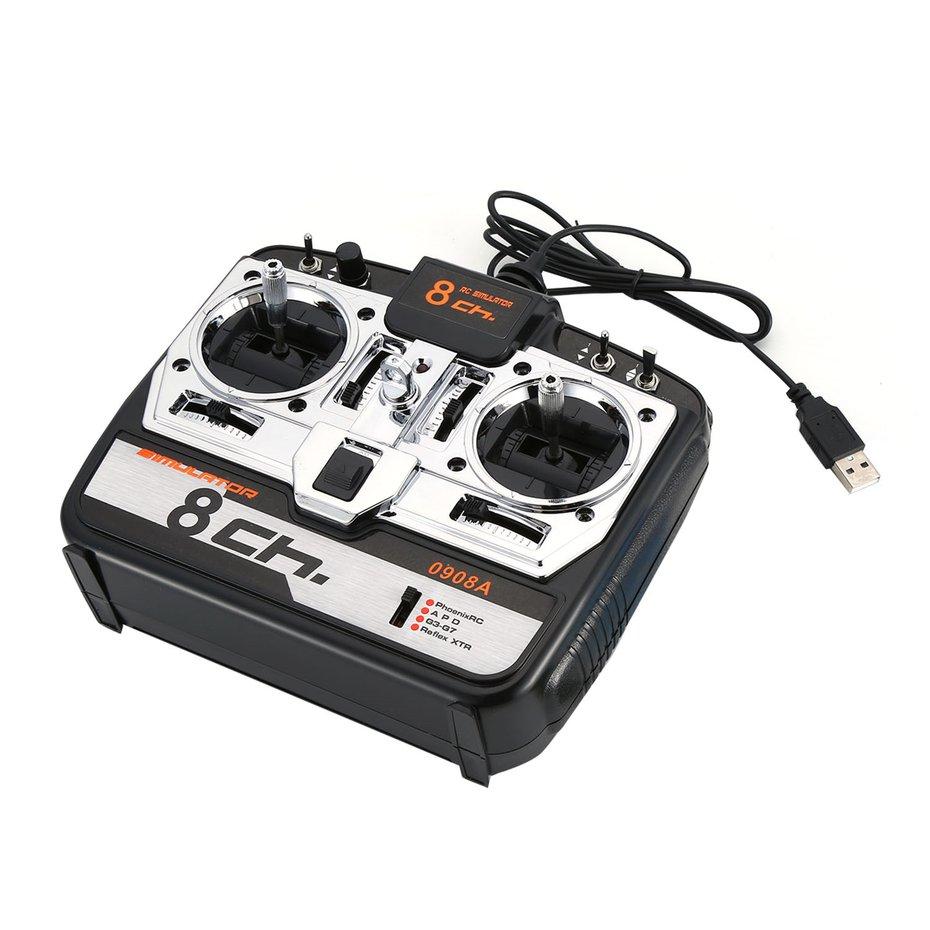 Buy JTL0908A 8CH RC Flight Simulator Support Realflight G7 Phoenix 5.0 ...
