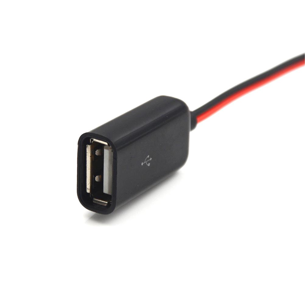 Buy Crocodile Clamp Wire To Female USB Connector Test Leads Copper ...