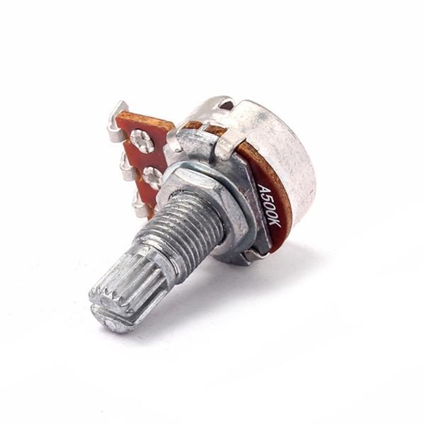 Buy A500K OHM Audio POTS Guitar Potentiometers 18mm Shaft Volume and ...