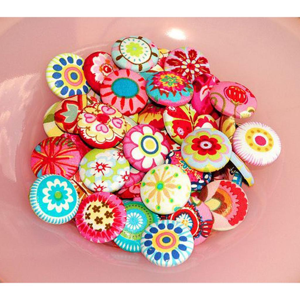 20 Sets Machine Press Button Cloth Base Semifinished Craft DIY 20mm ...