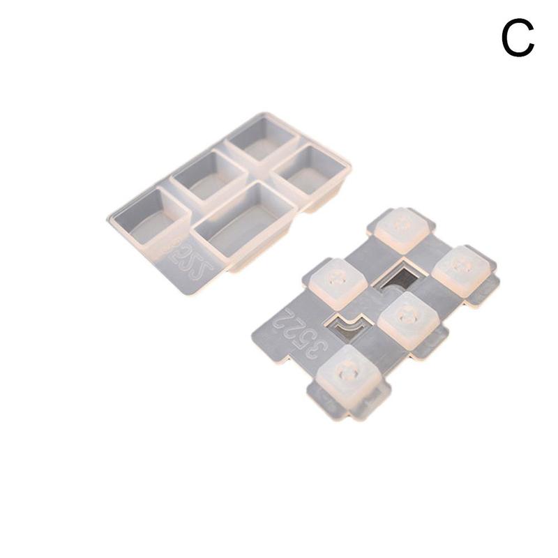 Buy Silicone Keycaps DIY Keyboard Epoxy Resin Mold Pet Keycaps Mould ...