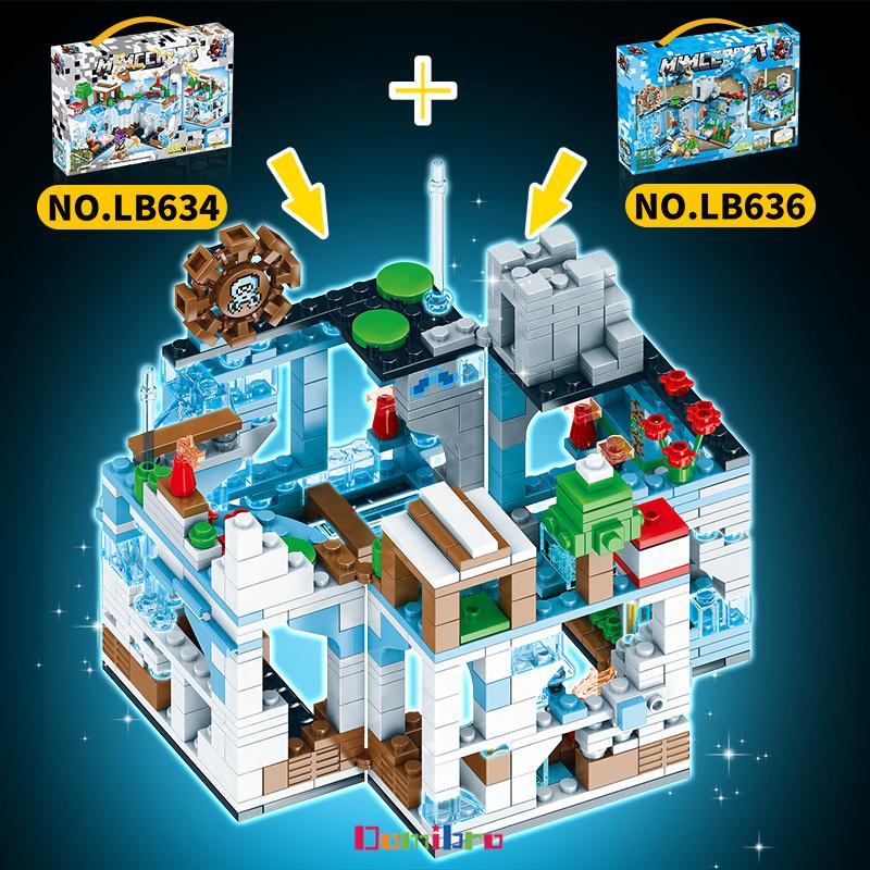 Buy My World Set Building Blocks New Model LED Toys DIY Compatible ...