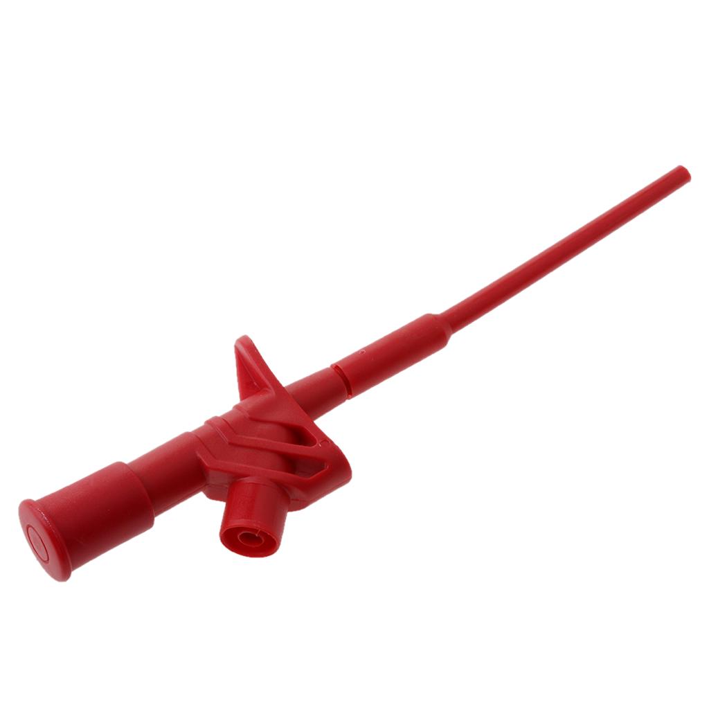 Buy 2 Pieces Insulated Quick Test Hook Clip High Voltage Flexible ...