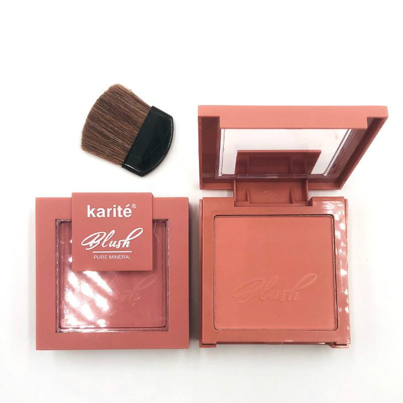 Buy 4 Colors Blush Square Matte Blush Brightening Skin Natural Repair ...