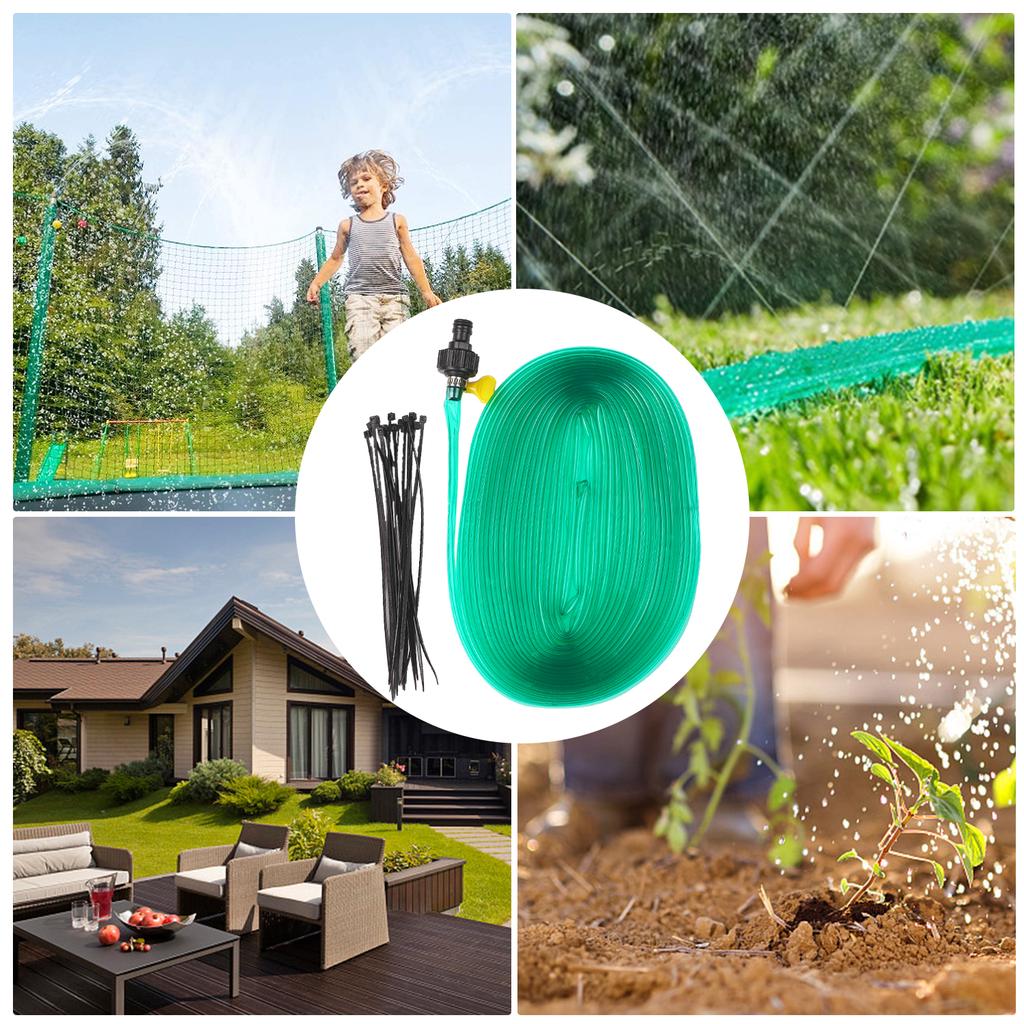 39feet Trampoline Sprinkler Pipe Water Pipe 12 Meters with Connector ...