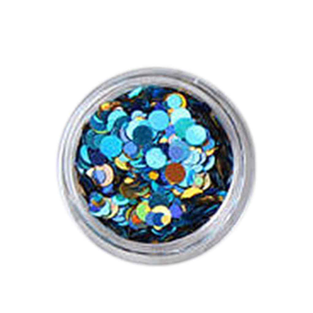 Buy 2g Shiny Round Sequins Fish Scale Sequins Nail Art Decor Manicure ...