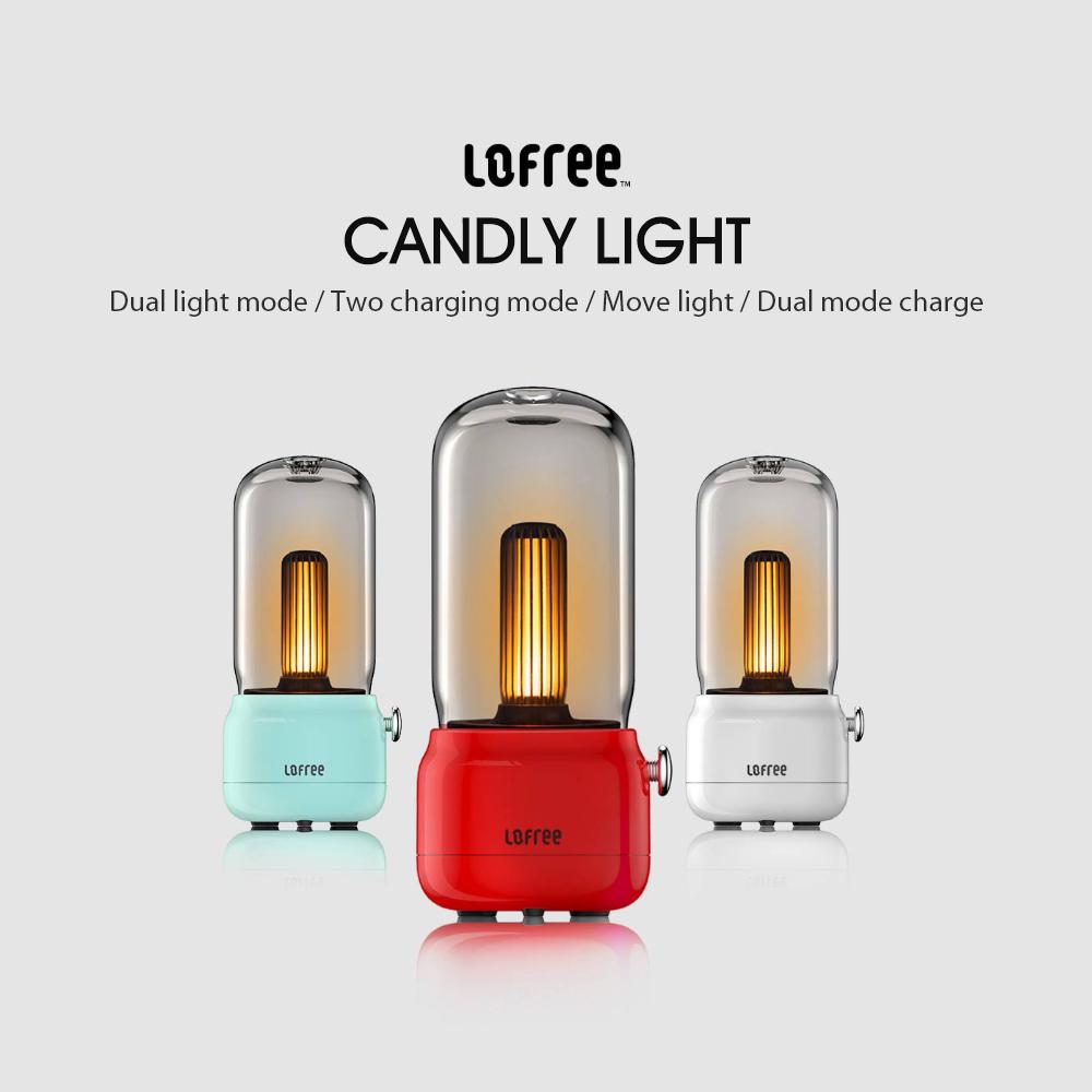 Buy Youpin Vintage Night Light Ambient Lamp LOFREE LED Desk Lamp With ...