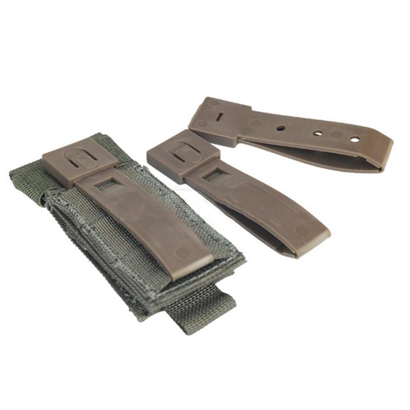 3Pcs Webbing Clamp Plastic Malice Clip Strap Tactical Universal Kydex ...