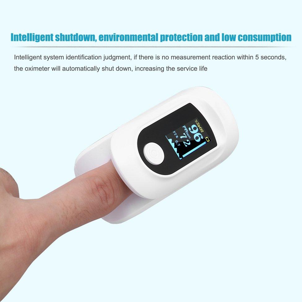 Buy Tft Digital Display Fingertip Oximeter With Rope Monitor Pulse Rate ...