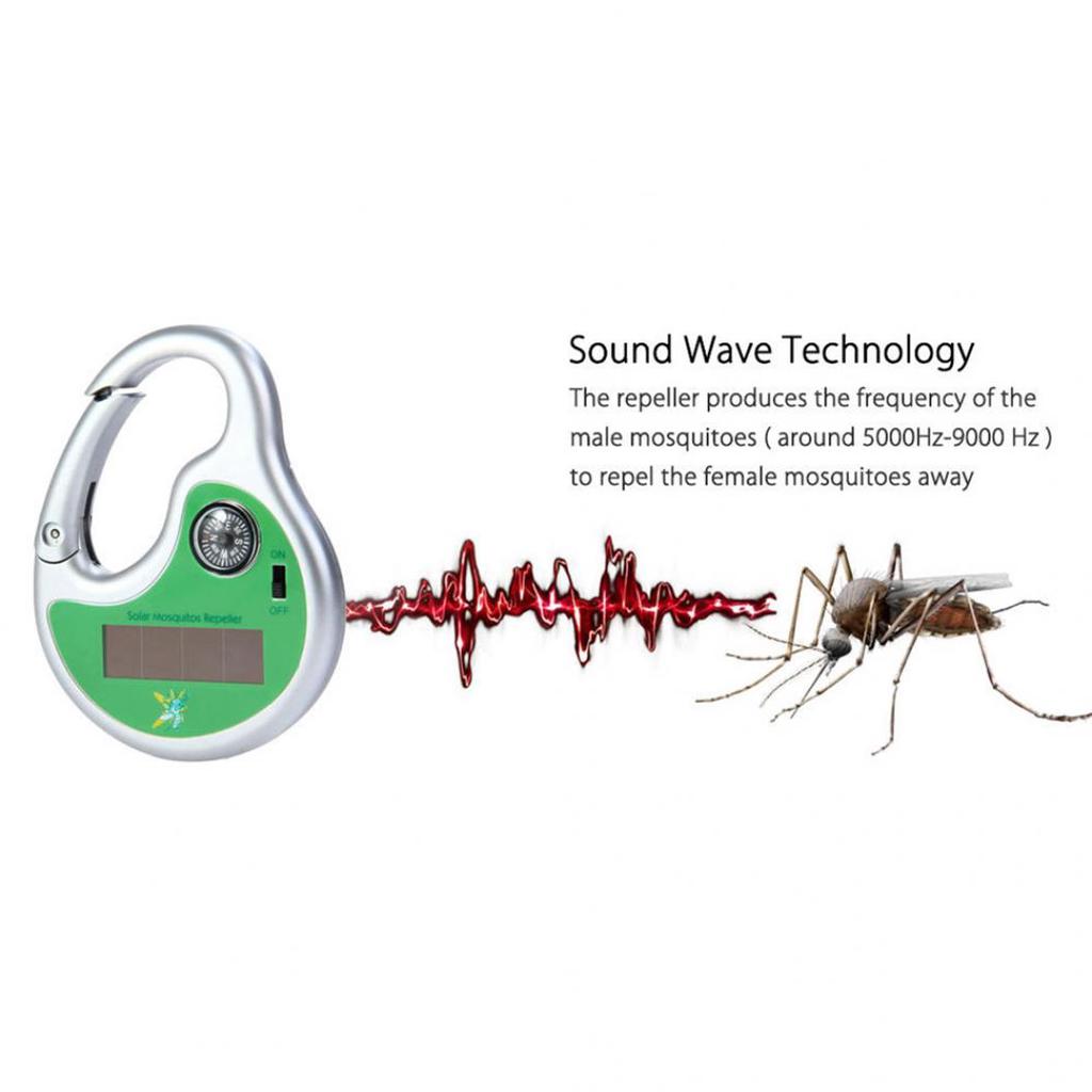 Buy Ultrasonic Portable Outdoor Solar Power Mosquito Insect Repeller ...