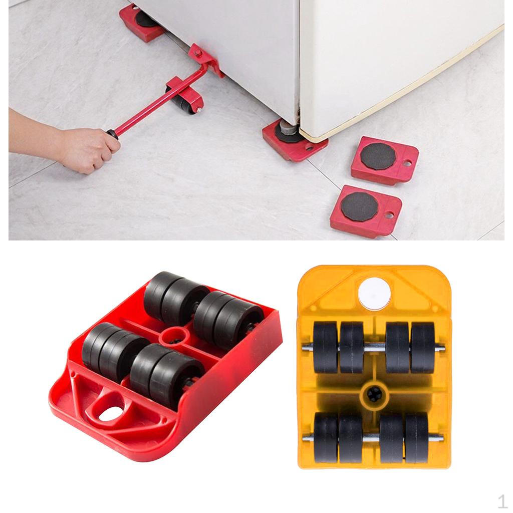 Buy 2pcs Furniture Move Tool Transport Heavy Shifter Moving Wheel ...