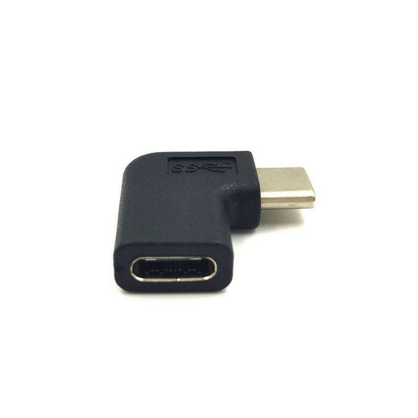 Buy ICOCO LULU USB 3.1 Type C Female 90 Degree Angle Male Adapter ...