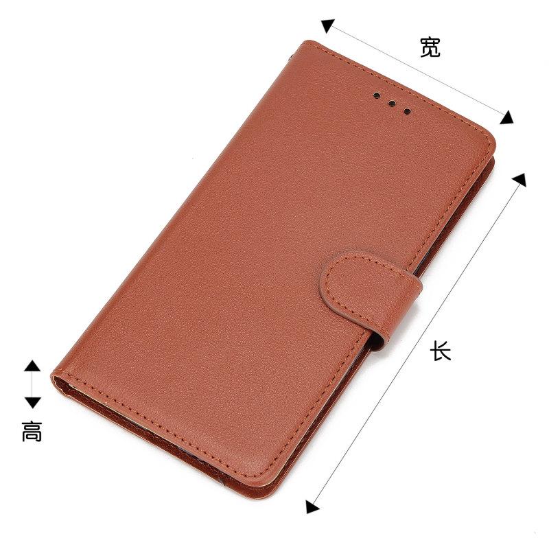 Buy PU Leather Smart Phone Case Cover with Buckle & 3 Card Position for ...