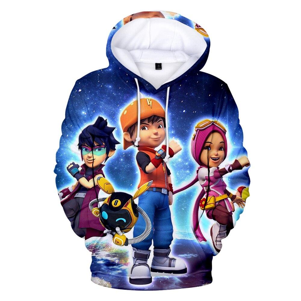 Buy Lovely Boboiboy Hoodie Men /Women Sweatshirt Fashion Anime 3d ...