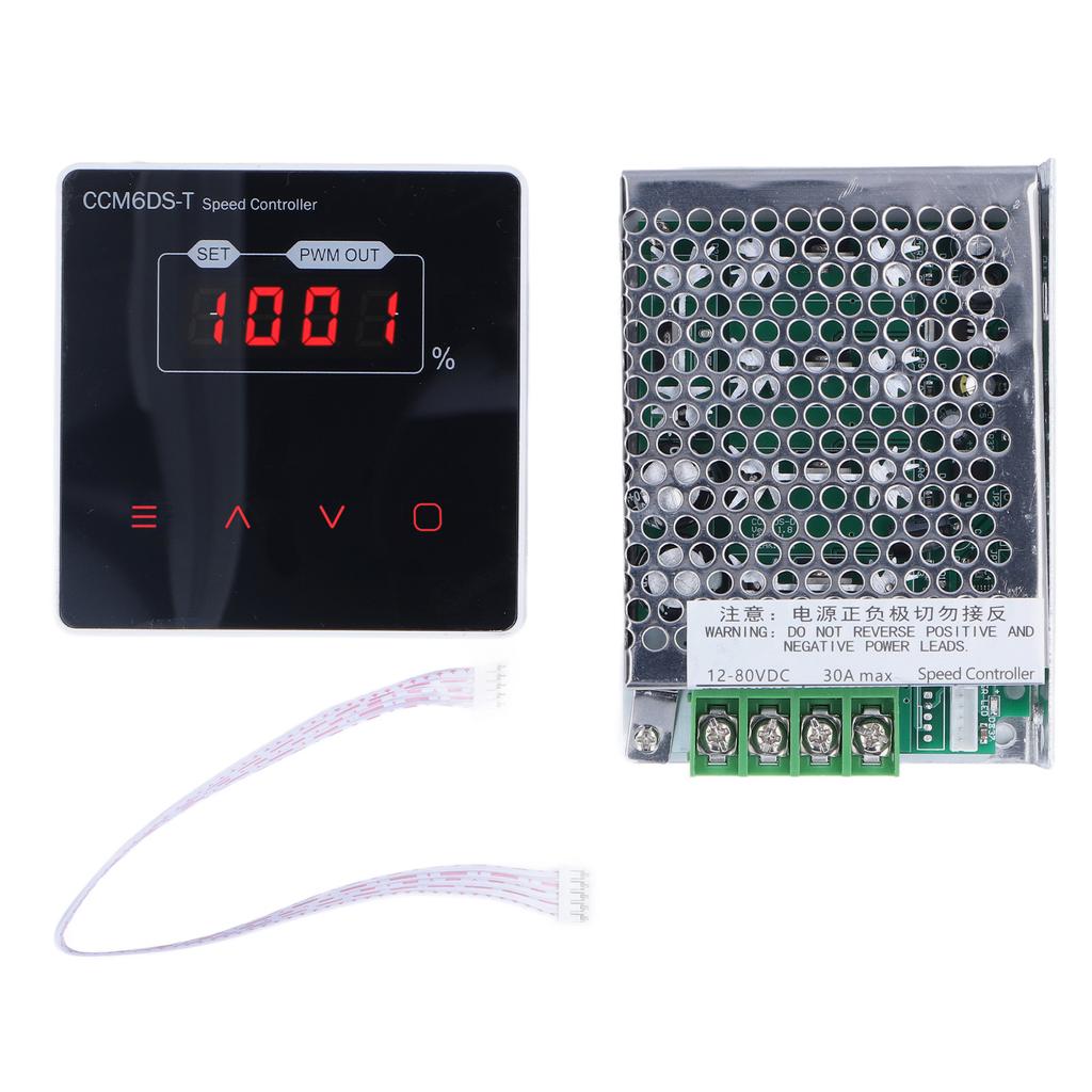 Buy Digital Display Motor Speed Controller Aluminum Alloy Dimming ...