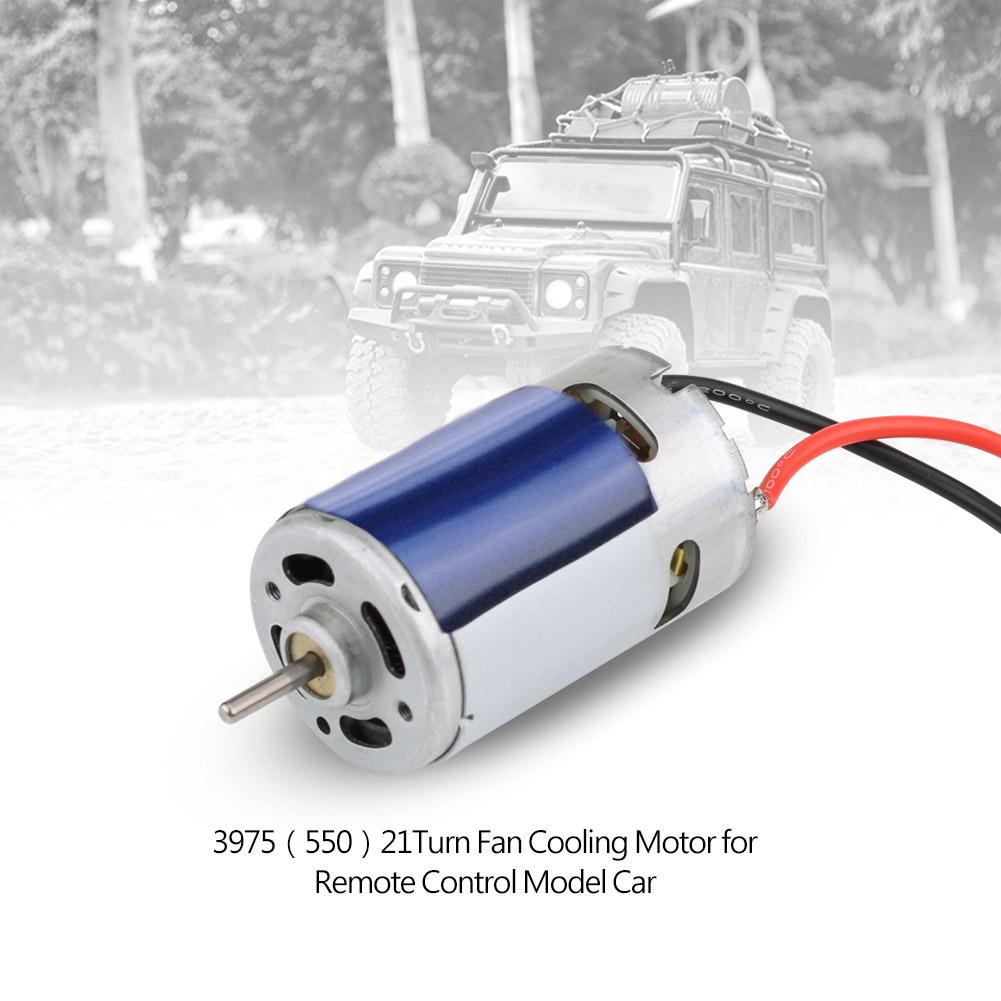 Buy 550 Model 14V 21-turn Motor With Cooling Fan for Remote Control ...
