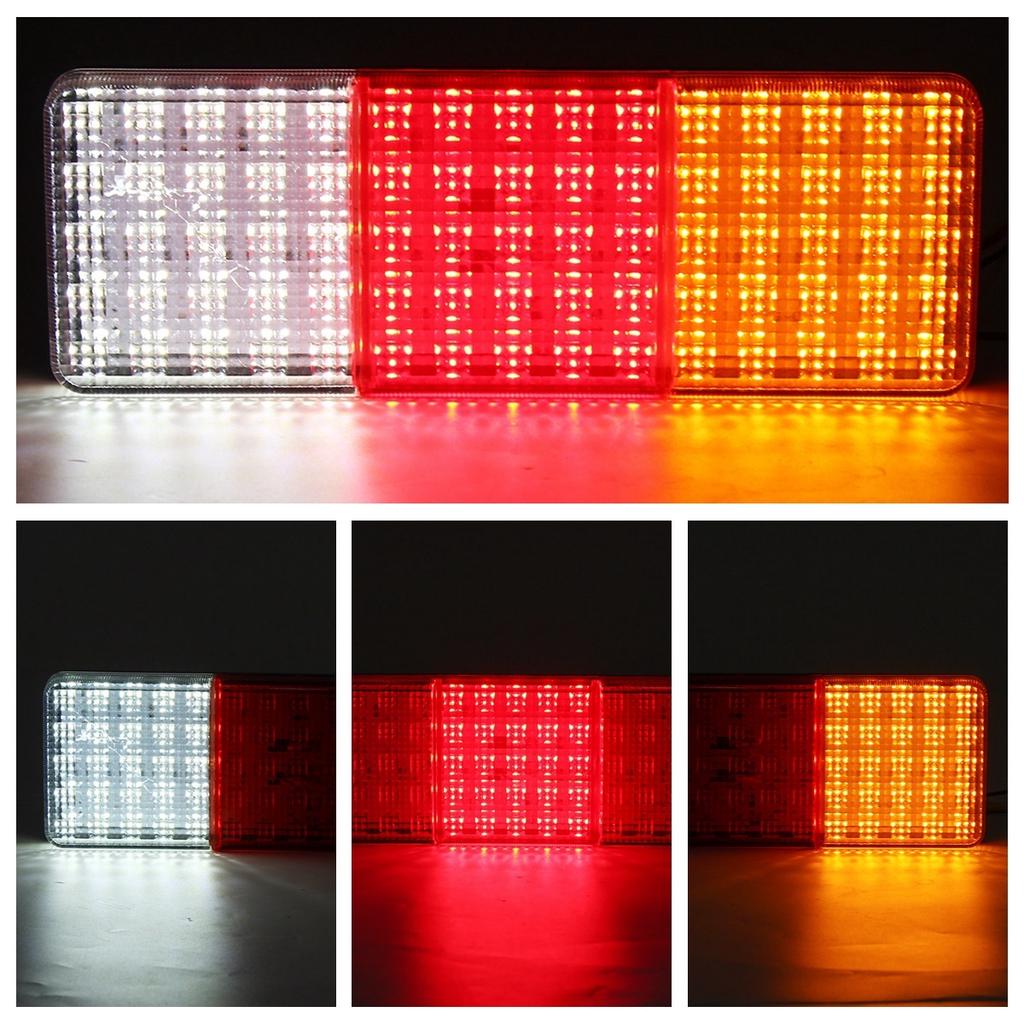 Buy 2 Pcs 36 55 44 75LED 12V Rear Tail Light Brake Reverse Lamp Signal ...