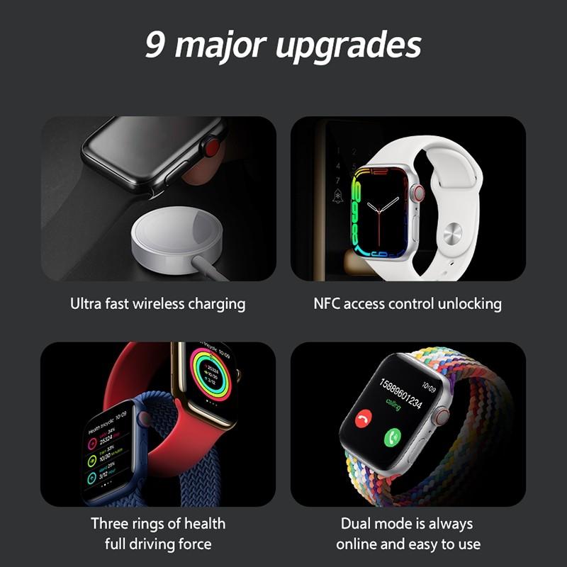 Buy T700 Promax Smart Watches 1.86 Inches 2.5D Curved Full Touch Screen ...