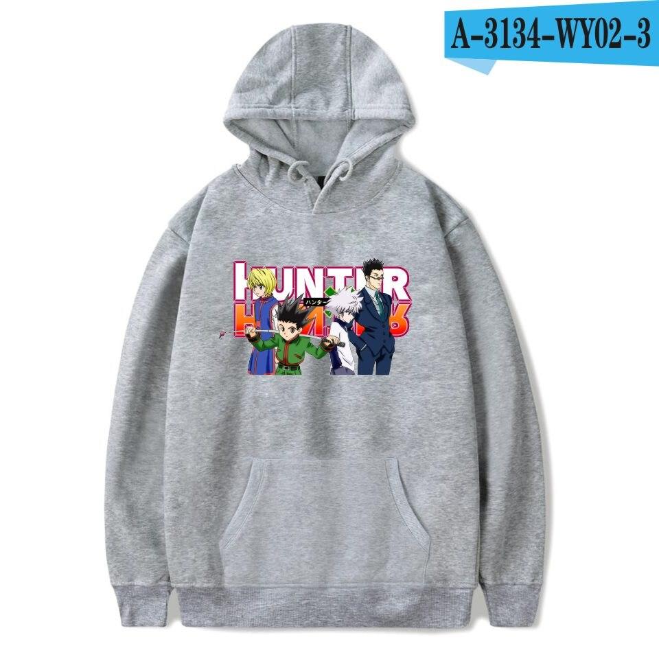 Hunter X Hunter Hoodies Men Sweatshirt Tracksuit Streetwear Anime ...