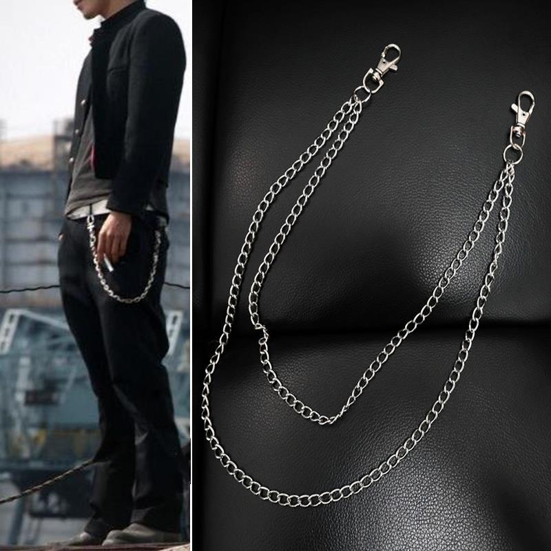 Buy Practical Rock Key Chain Punk Trousers Pants Chain Strands Jeans ...