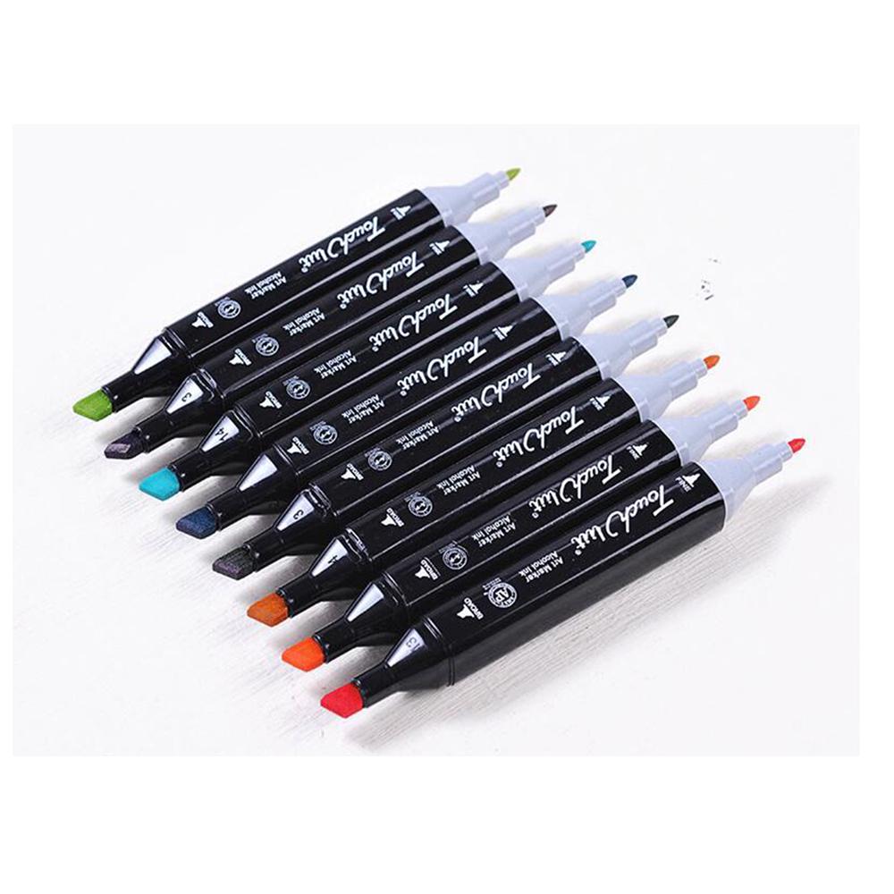 Buy 30/40/60/80Set Art Stylos Marker Dual Tips Avec Fine Large Astuce ...
