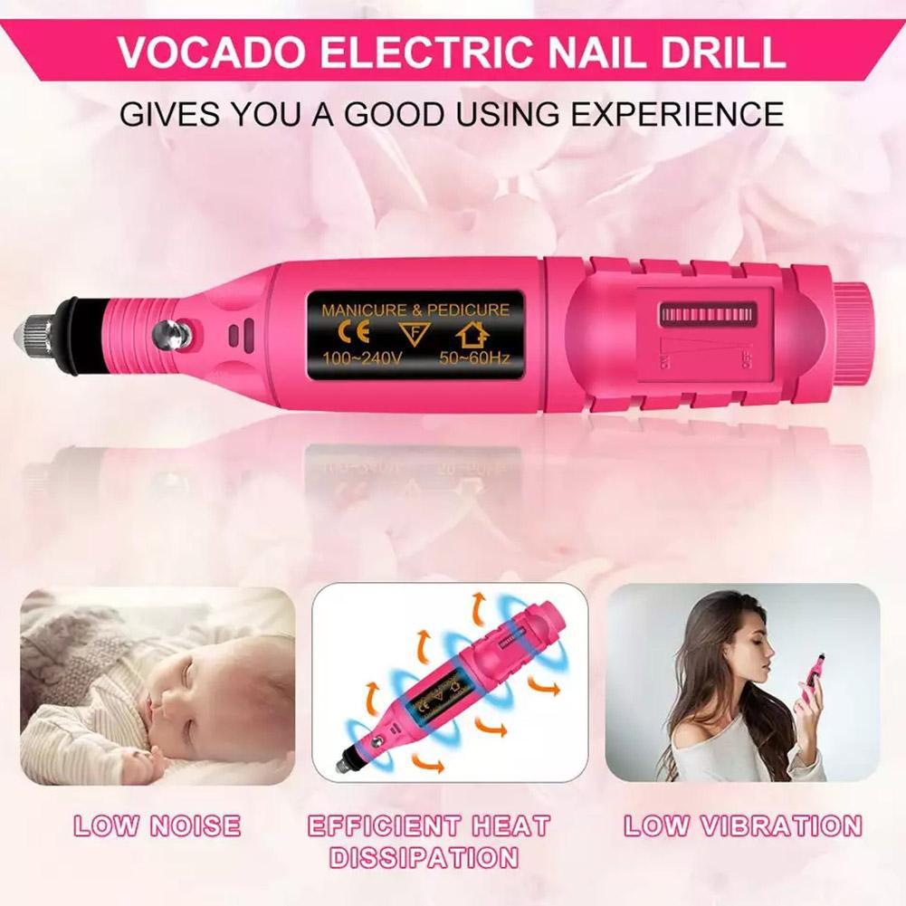 Cheap Manicure Milling Cutter Set Portable Nail Sharpener Machine ...