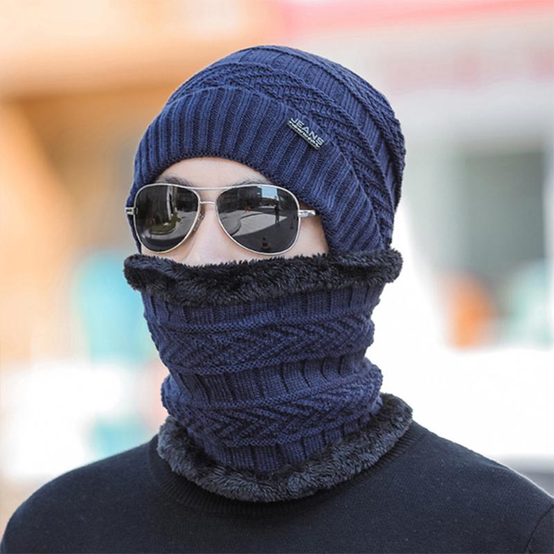 Buy New Fashion Bib Hat Dual-use Hat Autumn and Winter Plus Velvet ...