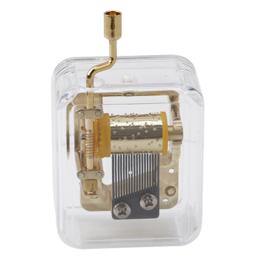 Buy Acrylic Music Box DIY Toy Creative Gift Wedding Birthday Gift at ...