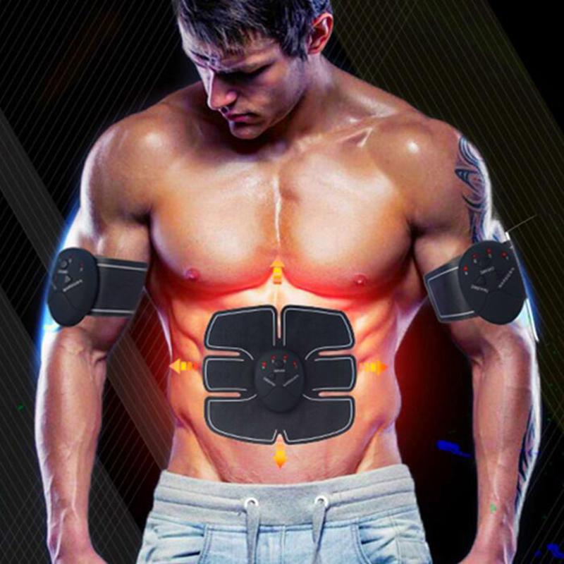Buy 3pcs Smart Fitness Muscle Training Gear Remote Control Abdominal ...