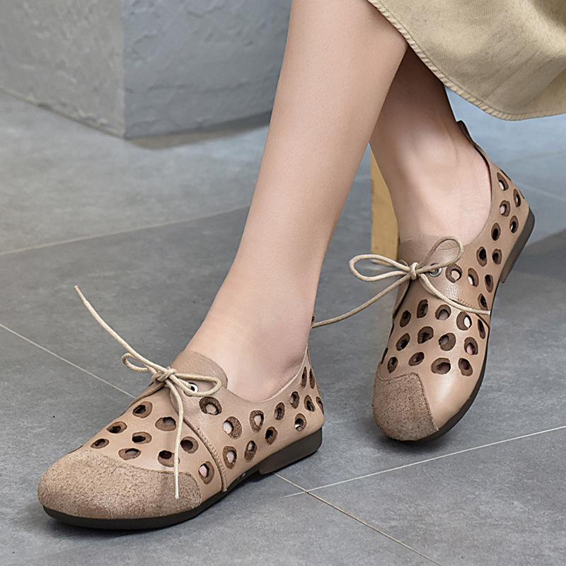 Cheap Comfortable Shoes Women Single Shoes Leather Mother Shoes Flat ...