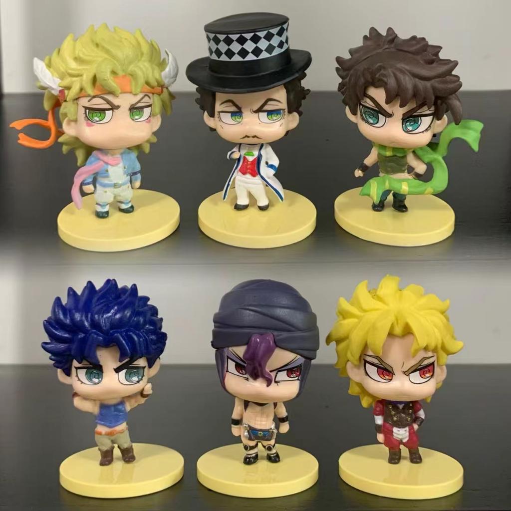 Buy 6pcs/Set JoJo's Bizarre Adventure Anime Josuke Kakyoin PVC Action ...