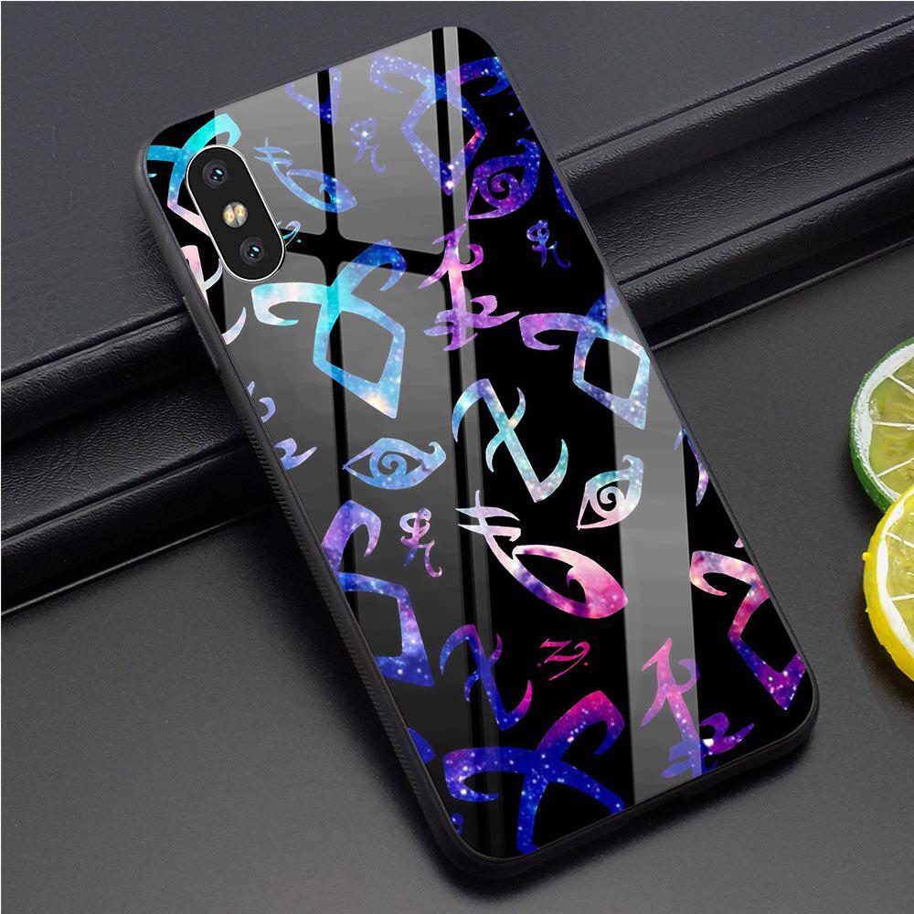 Shadowhunters Pattern Glass Phone Case for Huawei P Smart 2019 P10 LITE ...