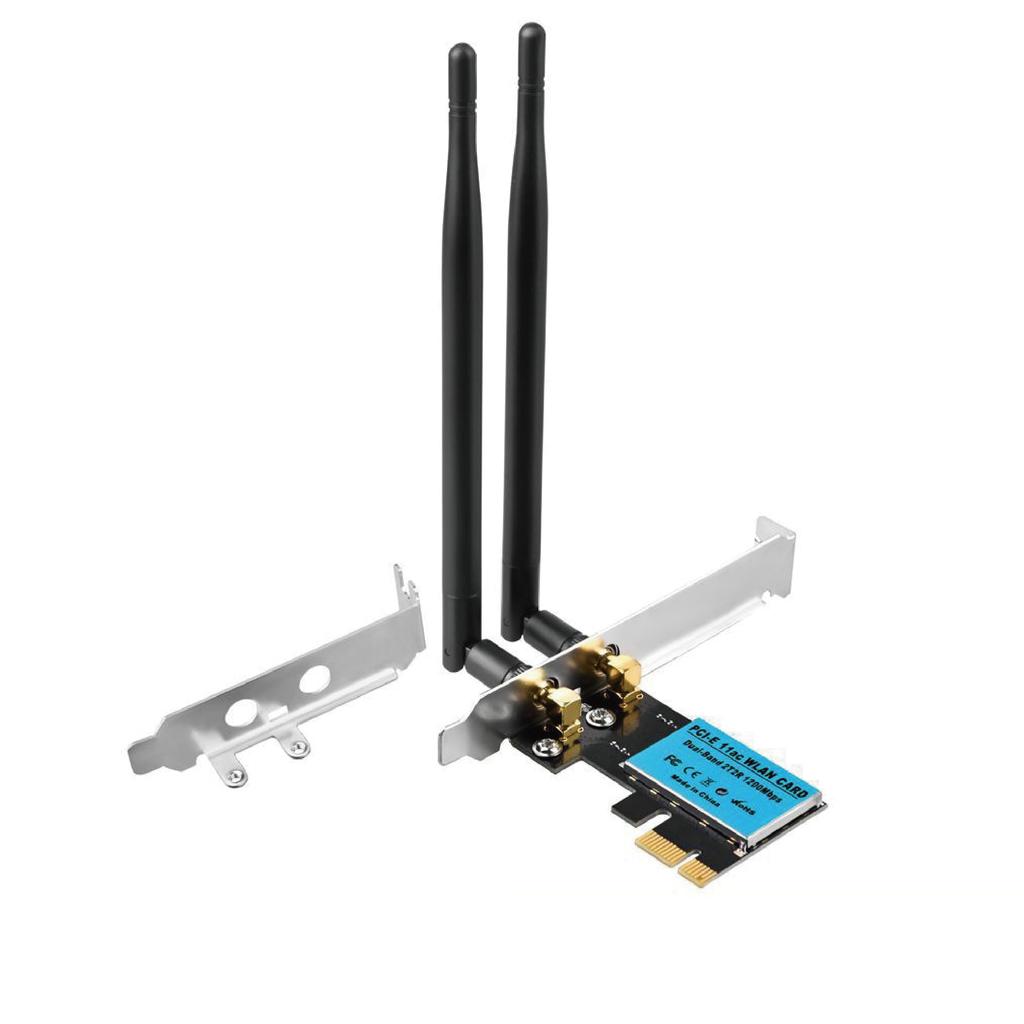 BGL 5 PCIe Wireless LAN Card AC1200 Wi-Fi Built-in Bluetooth4.2 – buy ...