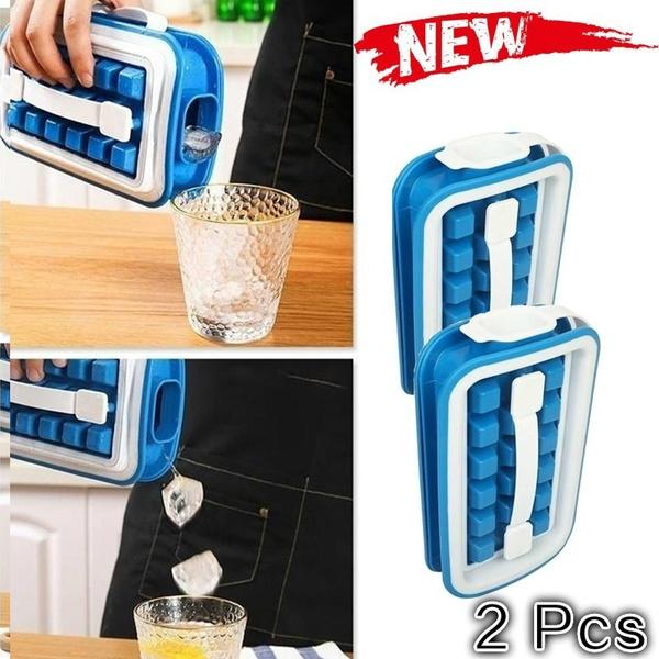 Buy Sale Folding Ice Tray Household Ice Storage Box Ice Cube Mold Food ...