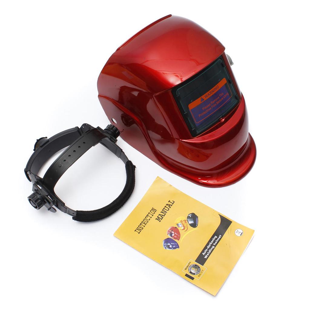 Buy Pro Solar Auto Darkening Electric Welding Helmet TIG MIG Weld ...