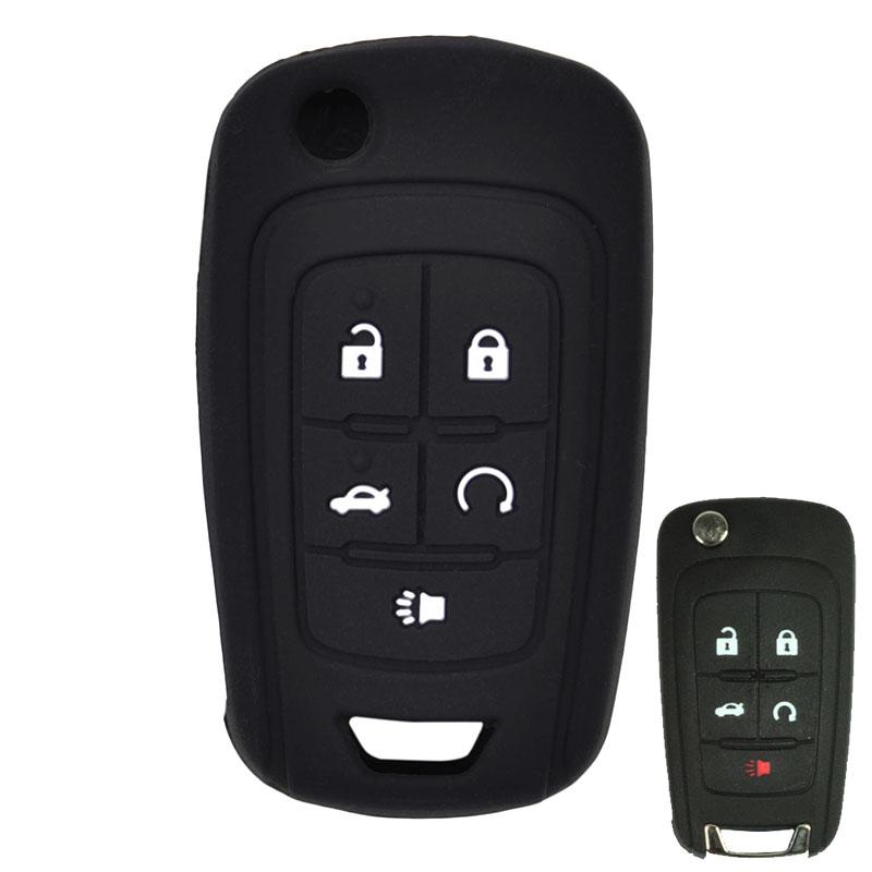 Buy Silicone Key Cover Case Fob For Chevrolet Cruze Equinox Malibu ...