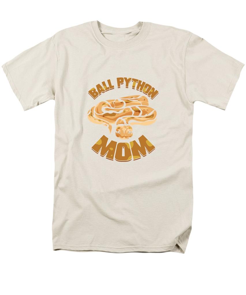 Buy Men Premium Cotton Ball Python Mom Print Tees Funny Harajuku Style ...