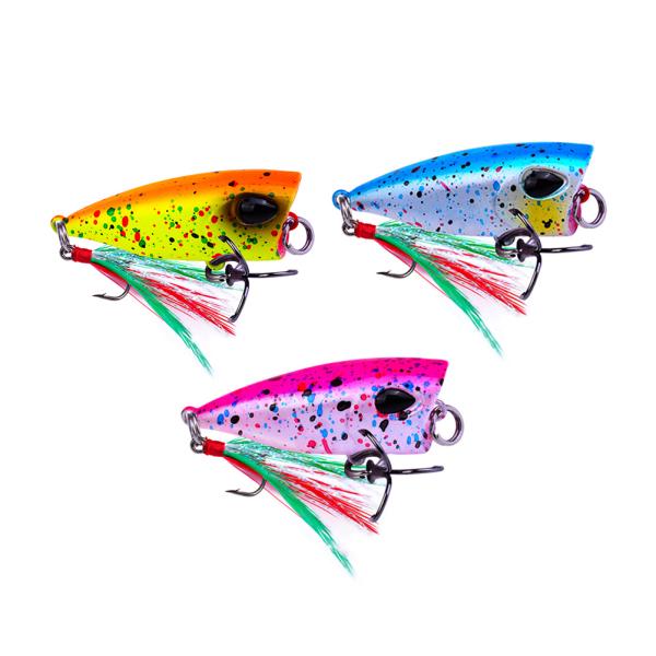 Buy 3pcs Life-Like Plastic Artificial Bionic Baits Hard Baits Painted ...