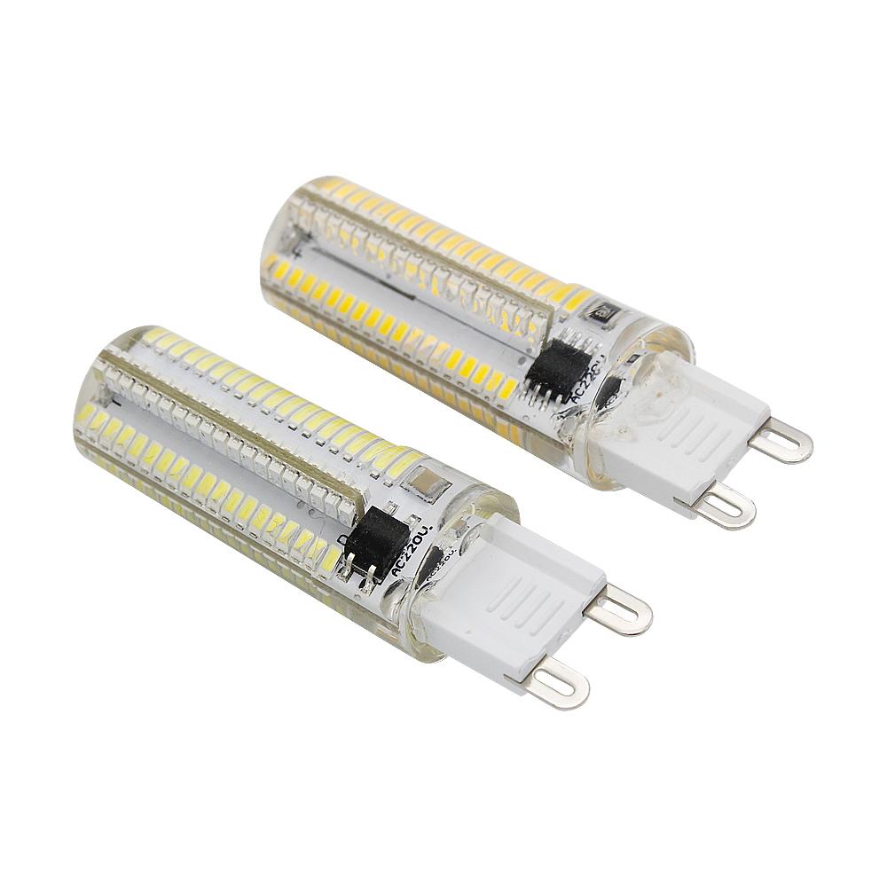 Buy 2pcs/lot G9 4W 220V 110V LED Light Bulb SMD 3014 Warm Cold White ...