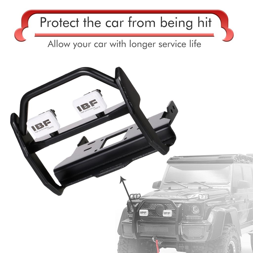 Buy Front Metal Bumper Front Bumper Replacement For Traxxas Trx6 4x4 ...