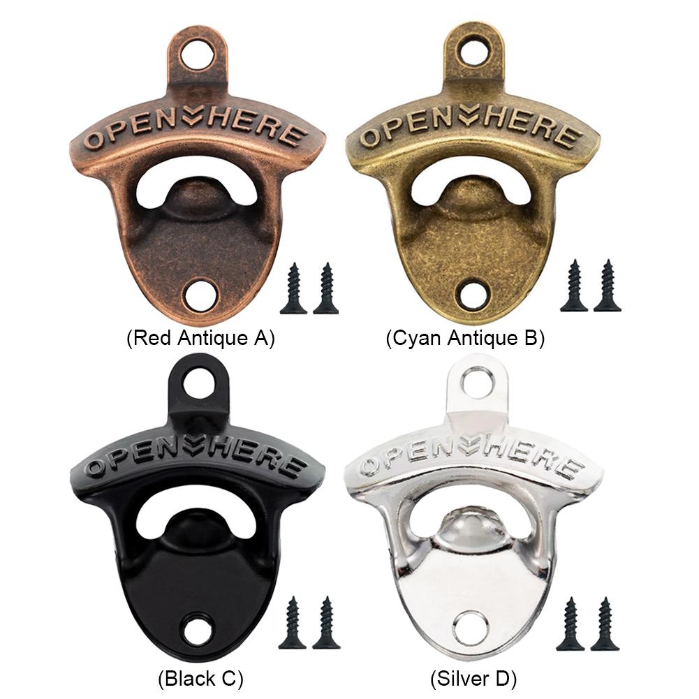 Buy Mini Opener Wall Mounted Beer Bottle Opener Zinc Alloy Bar ...