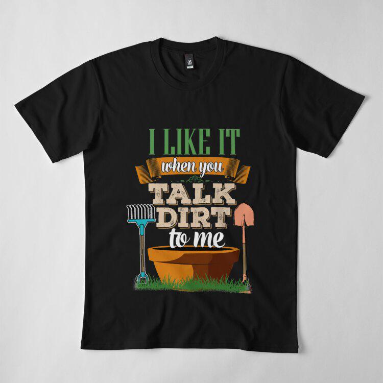 Buy Men Premium Cotton Harajuku T-Shirt I Like It When You Print Tees ...